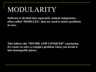 Software Design and Modularity | PPTX