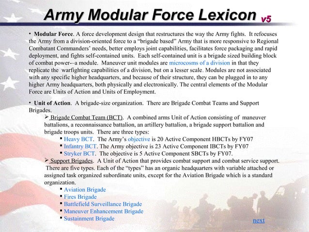 Modularity Lexicon v5.0 | PPT