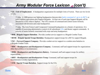 Modularity Lexicon v5.0 | PPT