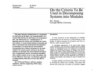 ModularityCheck - A Tool for Assessing Modularity using Co-Change Clusters | PPT