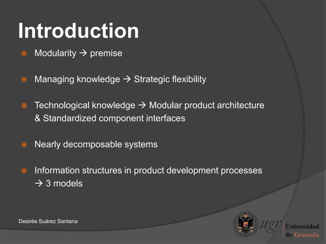 Modularity Flexibility And Knowledge Management In Product And Organization Design Ppt 