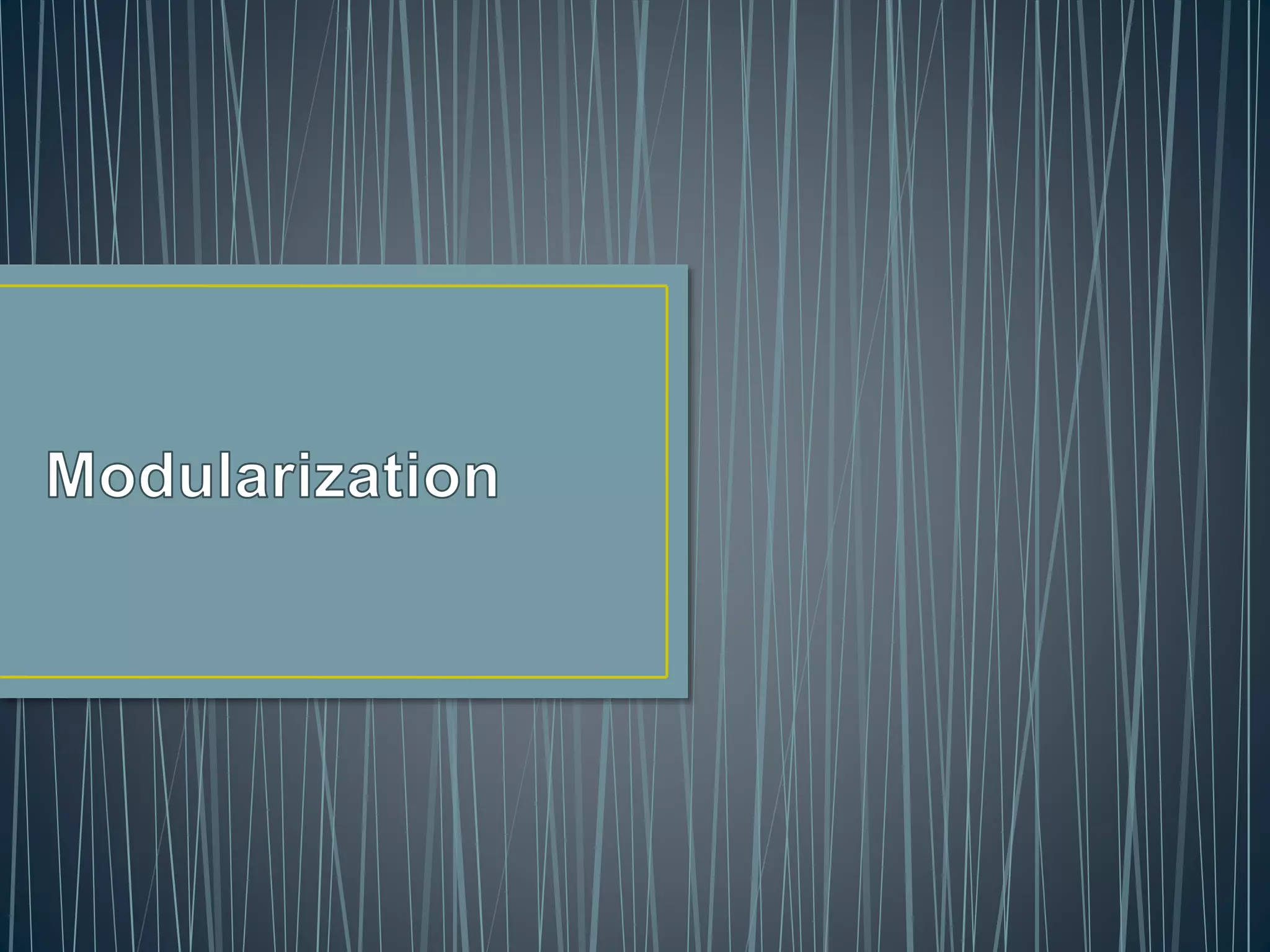 SAP Modularization techniques | PPTX | Programming Languages | Computing