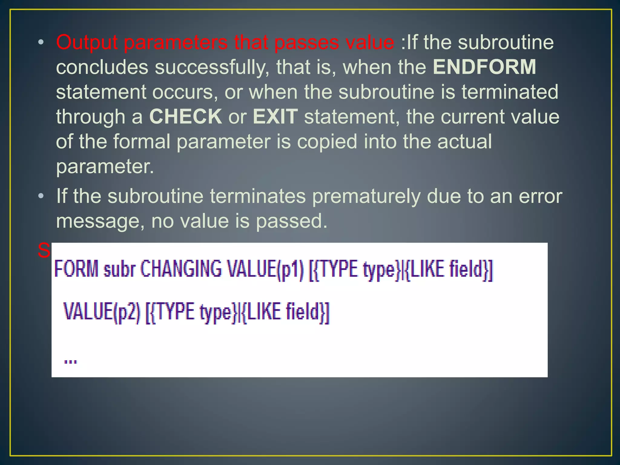 Sap Modularization Techniques Pptx Programming Languages Computing 9162