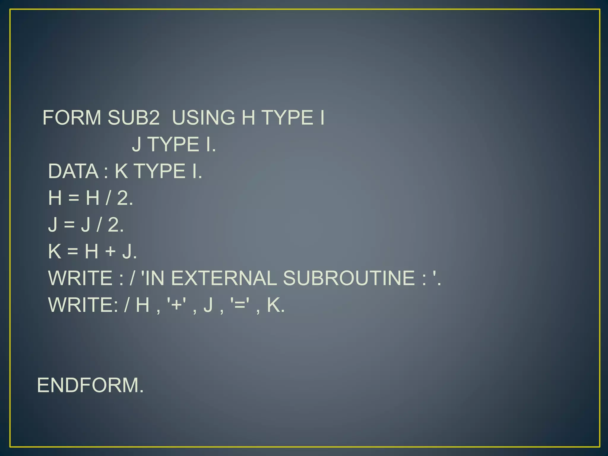 Sap Modularization Techniques Pptx Programming Languages Computing 4094