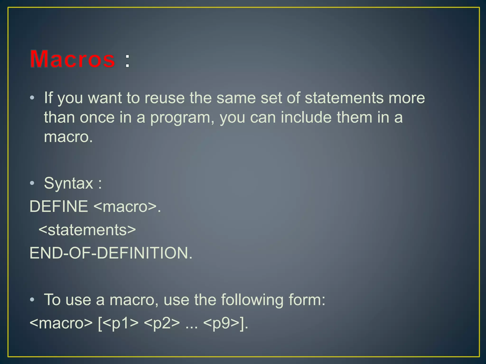 Sap Modularization Techniques Pptx Programming Languages Computing 6457
