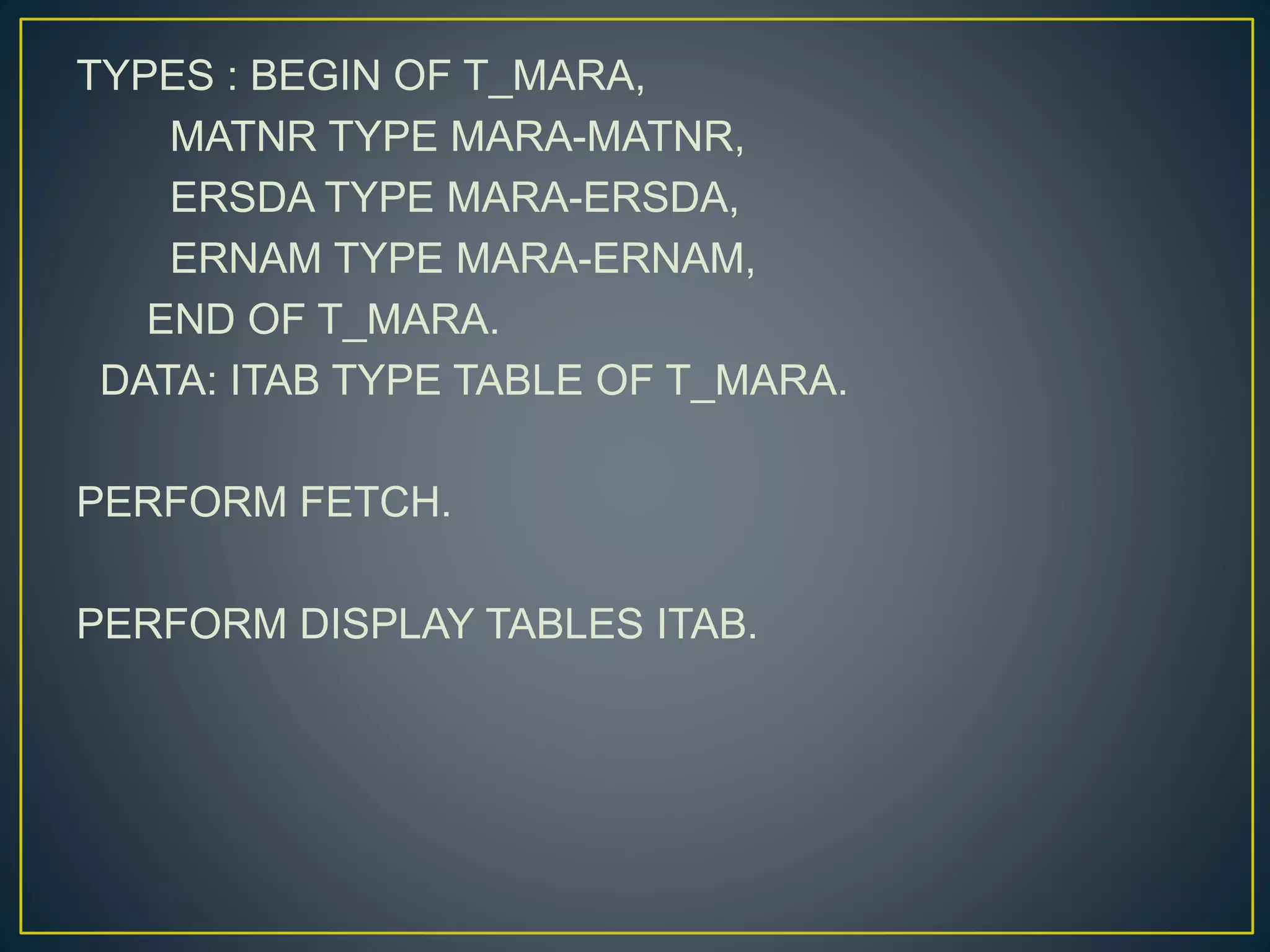 Sap Modularization Techniques Ppt 