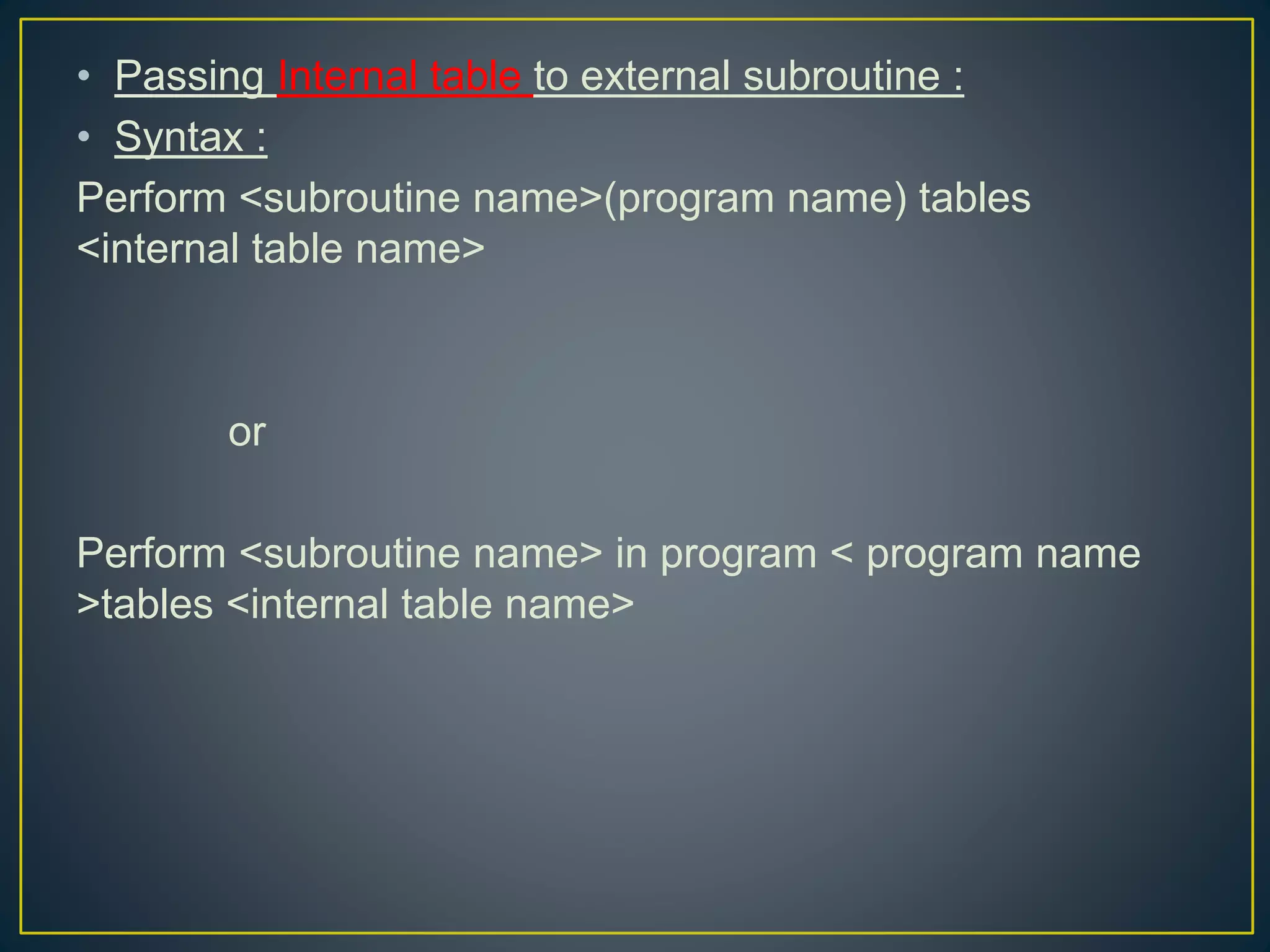 Sap Modularization Techniques Pptx Programming Languages Computing 2371