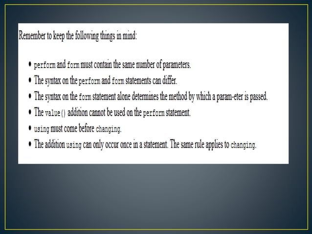 SAP Modularization techniques | PPTX | Programming Languages | Computing