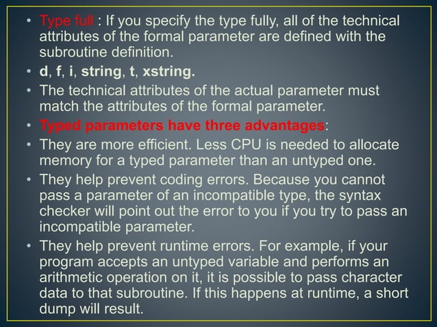 Sap Modularization Techniques Pptx Programming Languages Computing