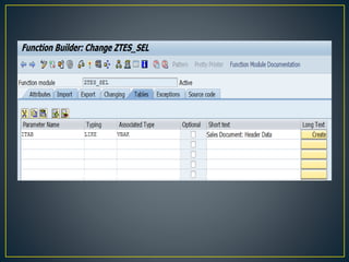Using Exceptions In Function Modules In Sap Modularization Techniques
