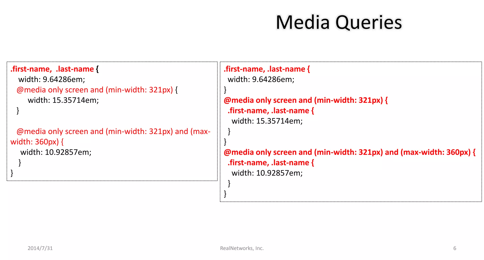 Modularization css with sass | PPT