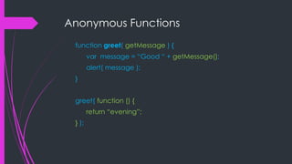 Modular javascript | PPT