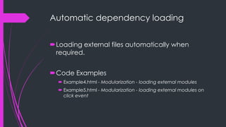 Modular javascript | PPT
