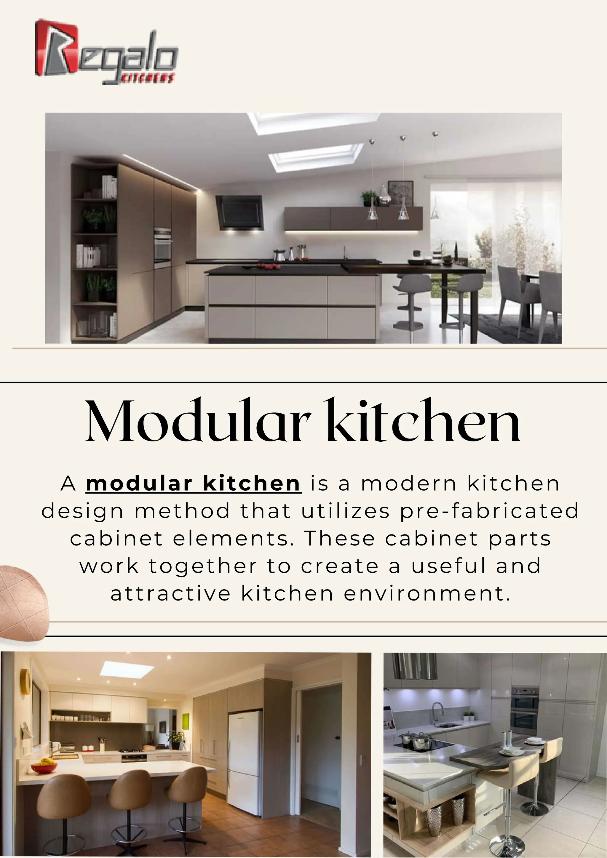 Modular kitchen Regalo kitchens | PDF