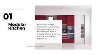 Modular Kitchen and Wardrobe | PPTX