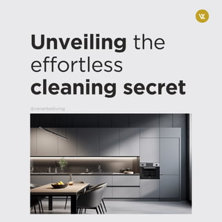 Modular Kitchen Cleaning Tips By Verantes Living | PDF