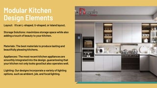 Modular Kitchen Design | PPTX