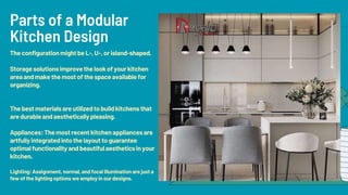 Modular Kitchen Design | PPTX