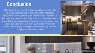 Modular Kitchen Design | PPTX