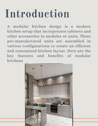 Modular Kitchen Design Regalo Kitchen | PDF