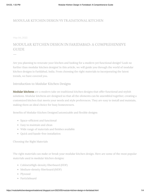 modular kitchen design in faridabad.pdf