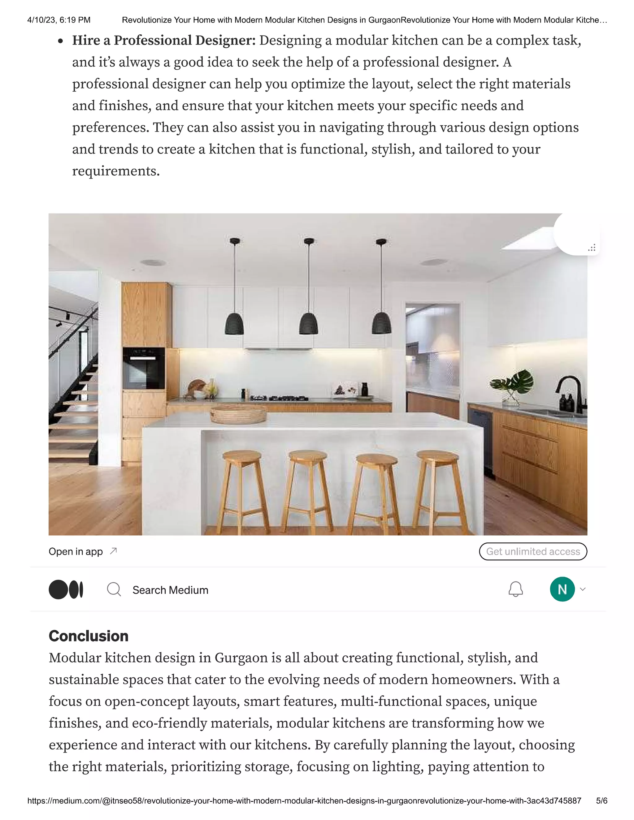 Modular kitchen design in gurgaon.pdf | Home Appliances | Home & Garden