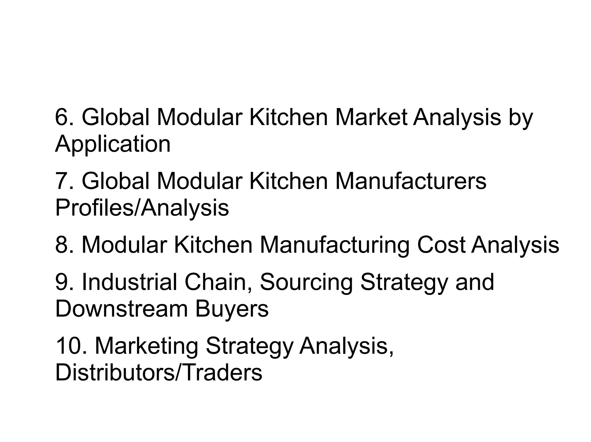Modular kitchen market | PDF