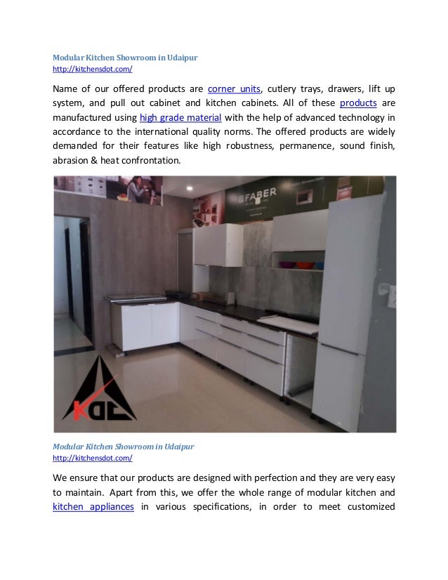 Modular Kitchen Showroom in Udaipur Modular Kitchen Showroom in Udaipur
