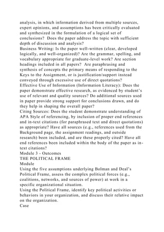 Modular Learning OutcomesUpon successful completion of this modu.docx ...