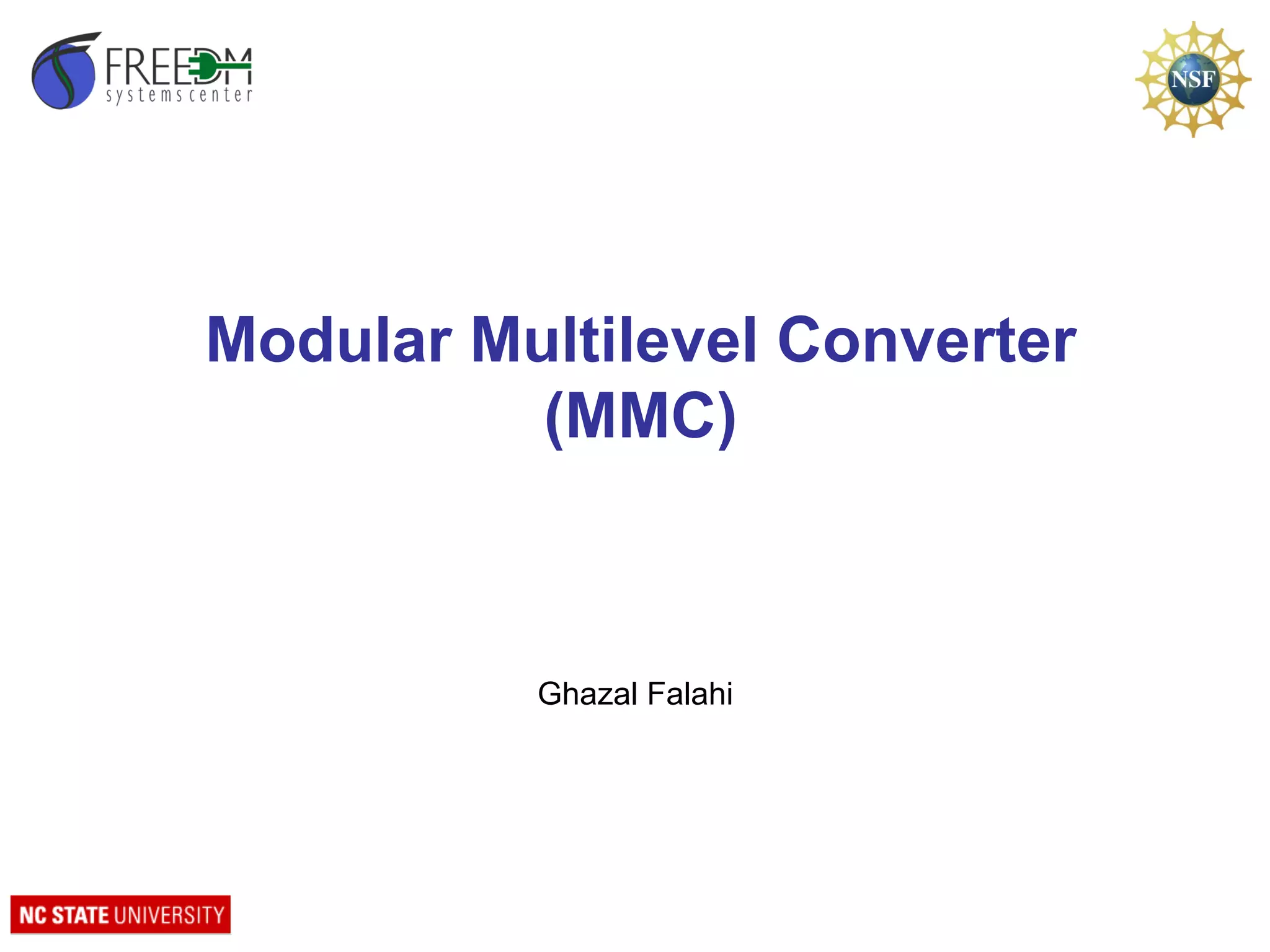 Modular Multilevel Converter MMC tutorial | PDF