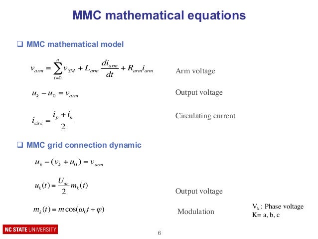 Modular Multilevel Converter MMC tutorial