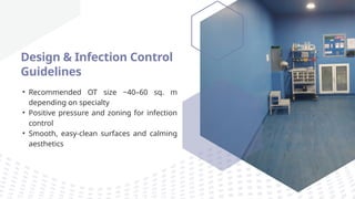 Modular Operating Room Layout & Specifications | PPTX