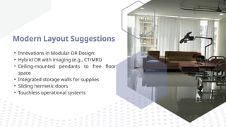 Modular Operating Room Layout & Specifications | PPTX