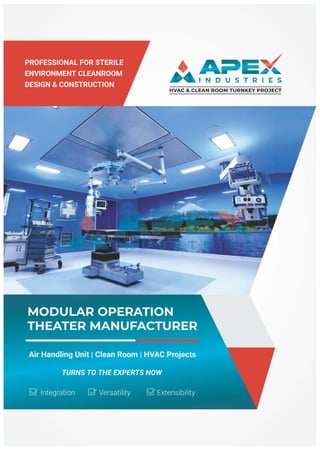 Apex Industries-Ahmedabad | Modular Operation Theatre.pdf