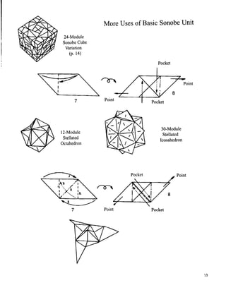 Modular origami polyhedra | PDF