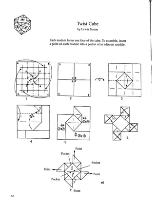 Modular origami polyhedra | PDF