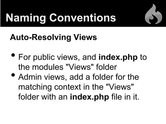 Modular PHP Development using CodeIgniter Bonfire Modular PHP Development using CodeIgniter Bonfire