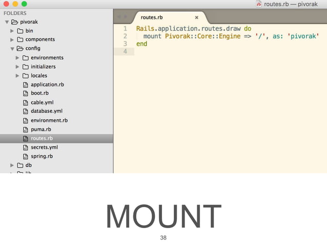Building Component Based Rails Applications. Part 2. | PPTX | Technology & Computing