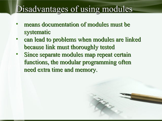 Modular Programming Ppt
