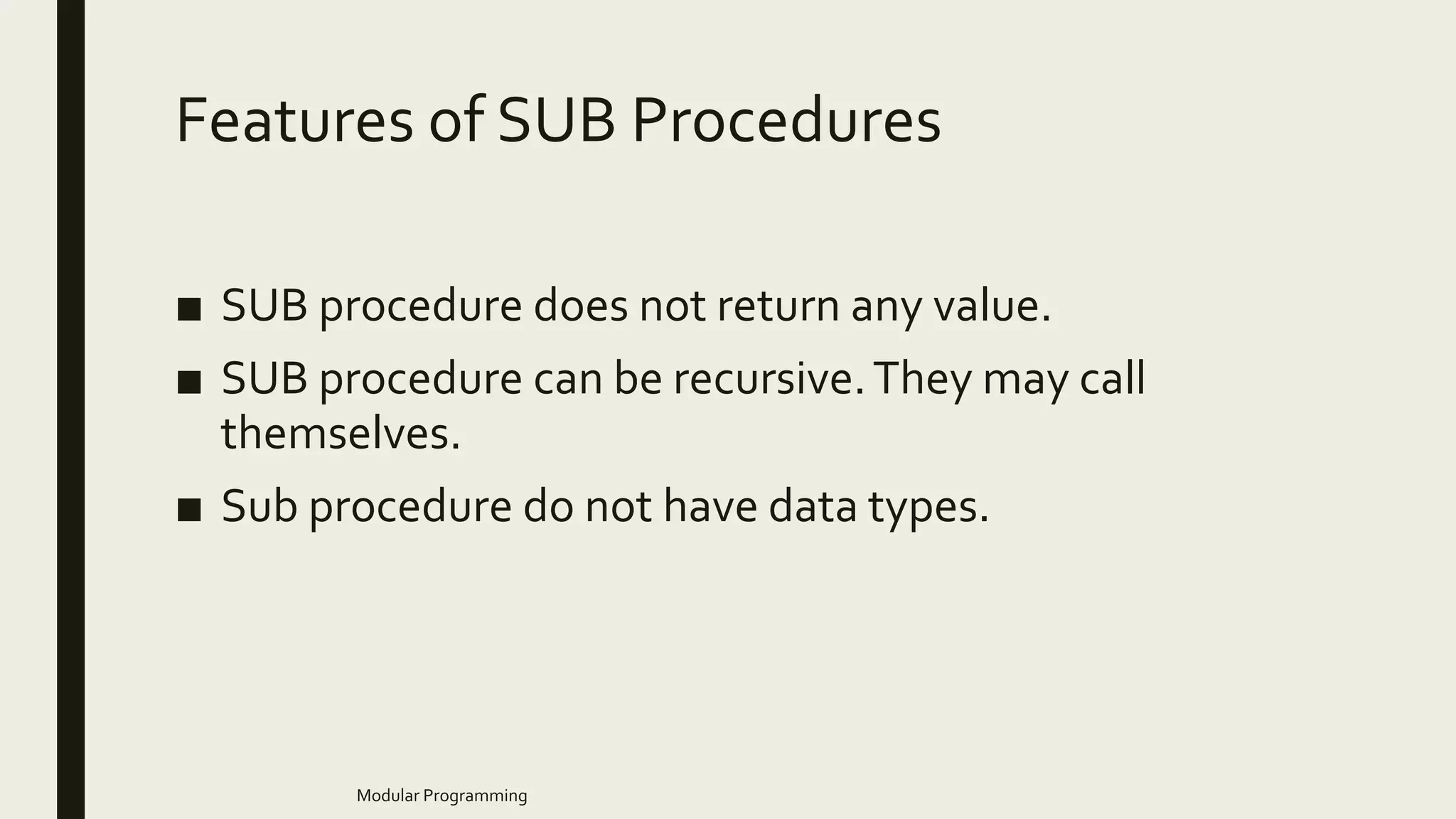 Modular programming | PPTX