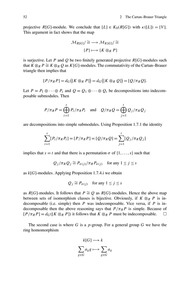 Modular Representation Theory Of Finite Groups Pdf