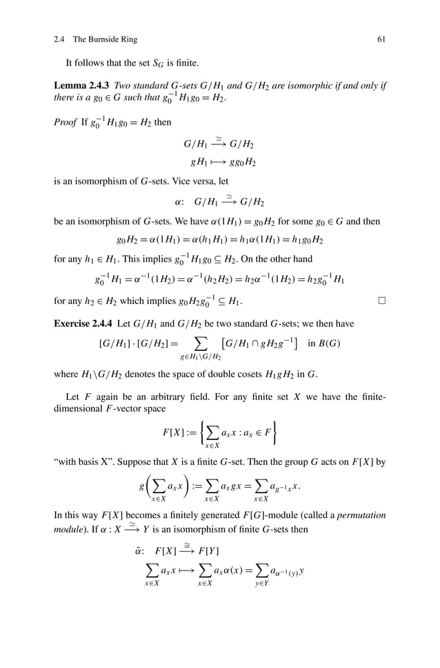 Modular Representation Theory Of Finite Groups Pdf Free Download