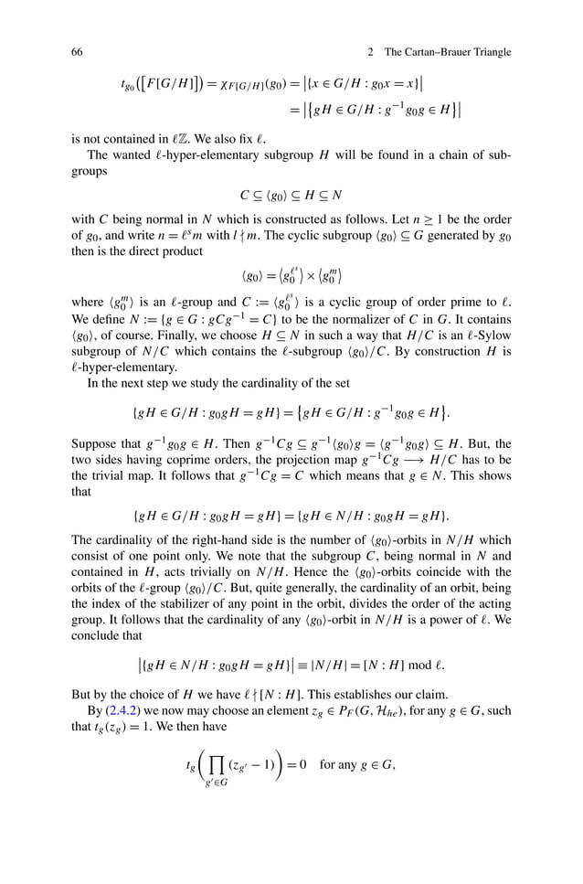 Modular representation theory of finite groups | PDF