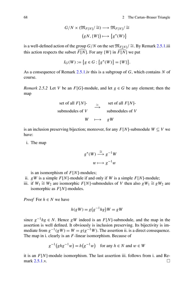 Modular representation theory of finite groups | PDF
