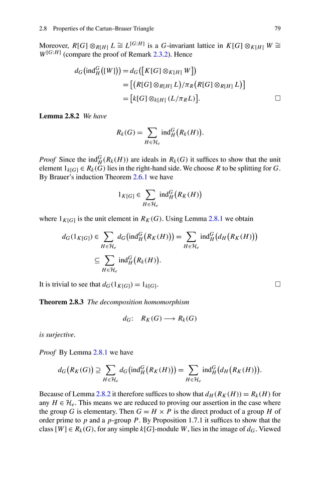 Modular Representation Theory Of Finite Groups Pdf