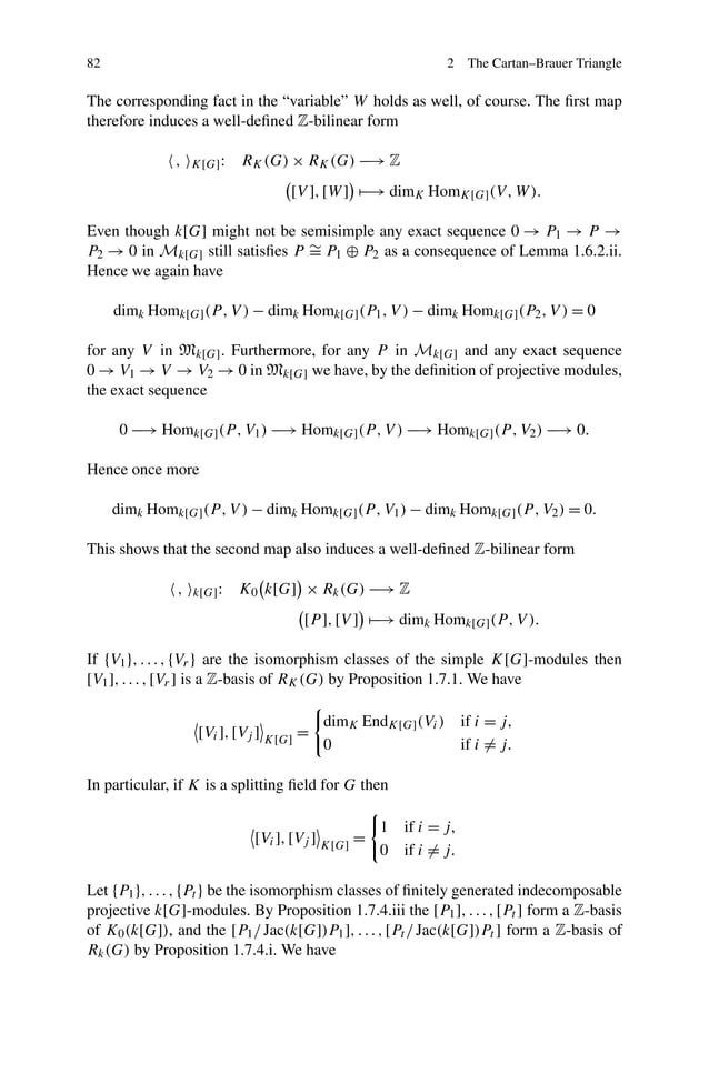 Modular Representation Theory Of Finite Groups Pdf
