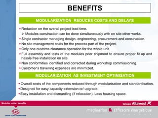 Modular units presentation | PDF