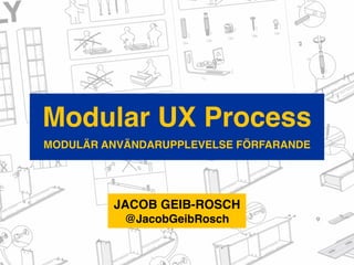 Modular UX Process | PPT