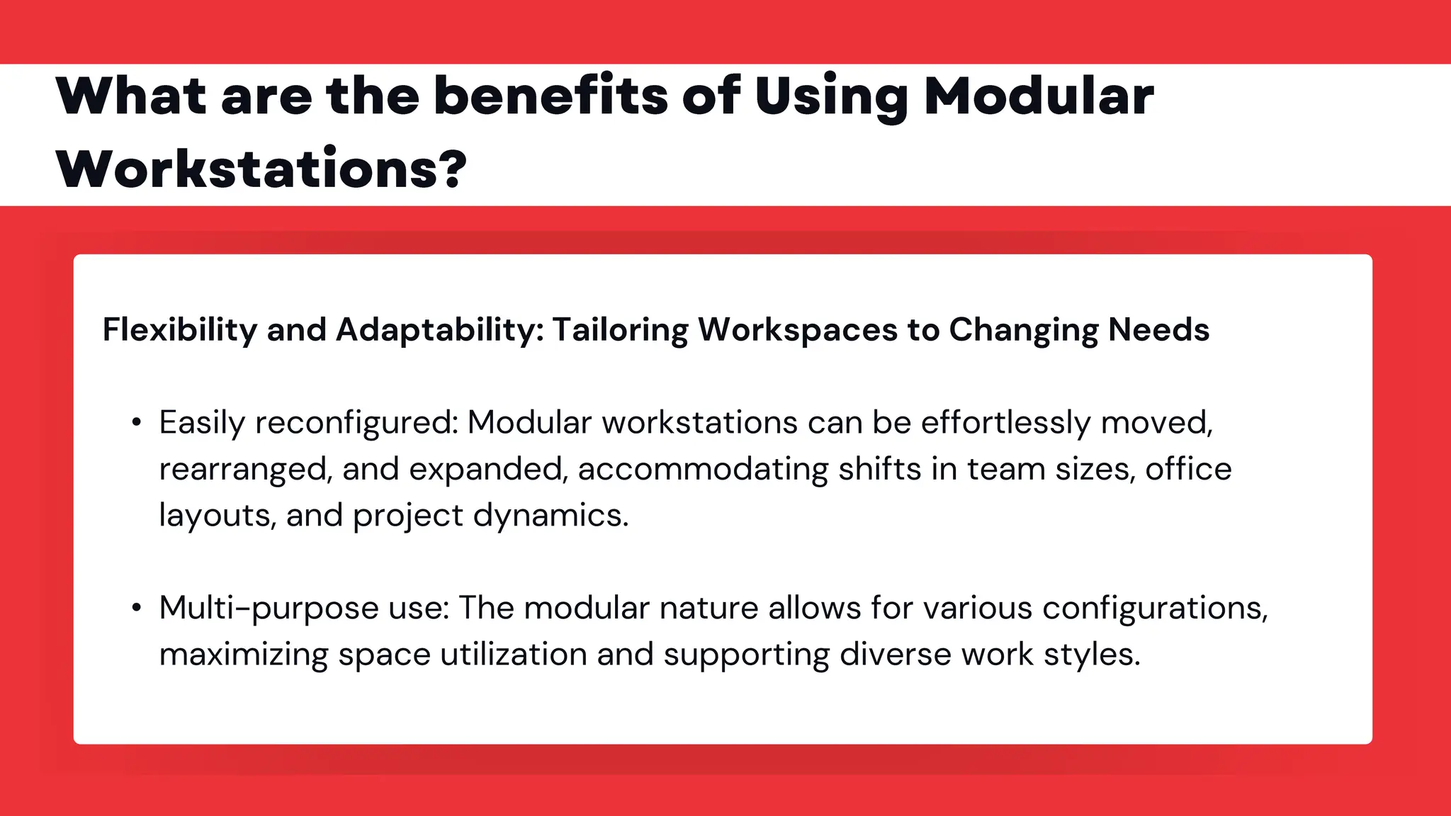 Modular Workstation Wonders for Your Office | PPTX