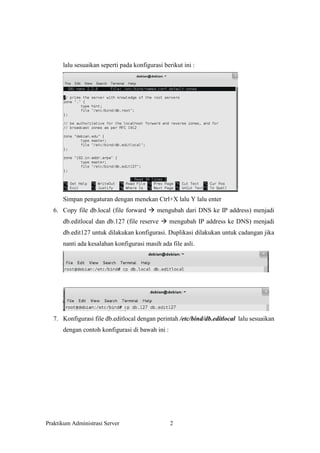 Modul praktikum install debian 6 dan 7 | PDF